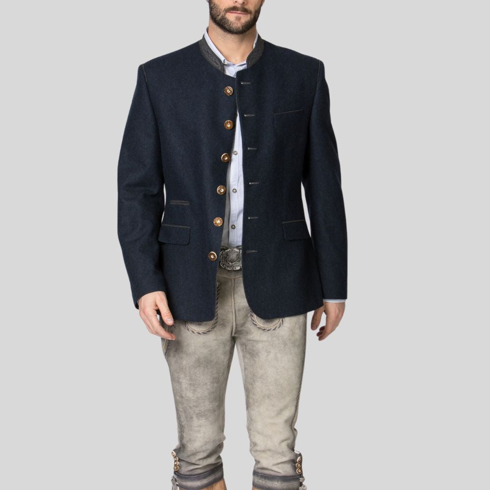 Authentic Bavarian Trachten jacket for Oktoberfest